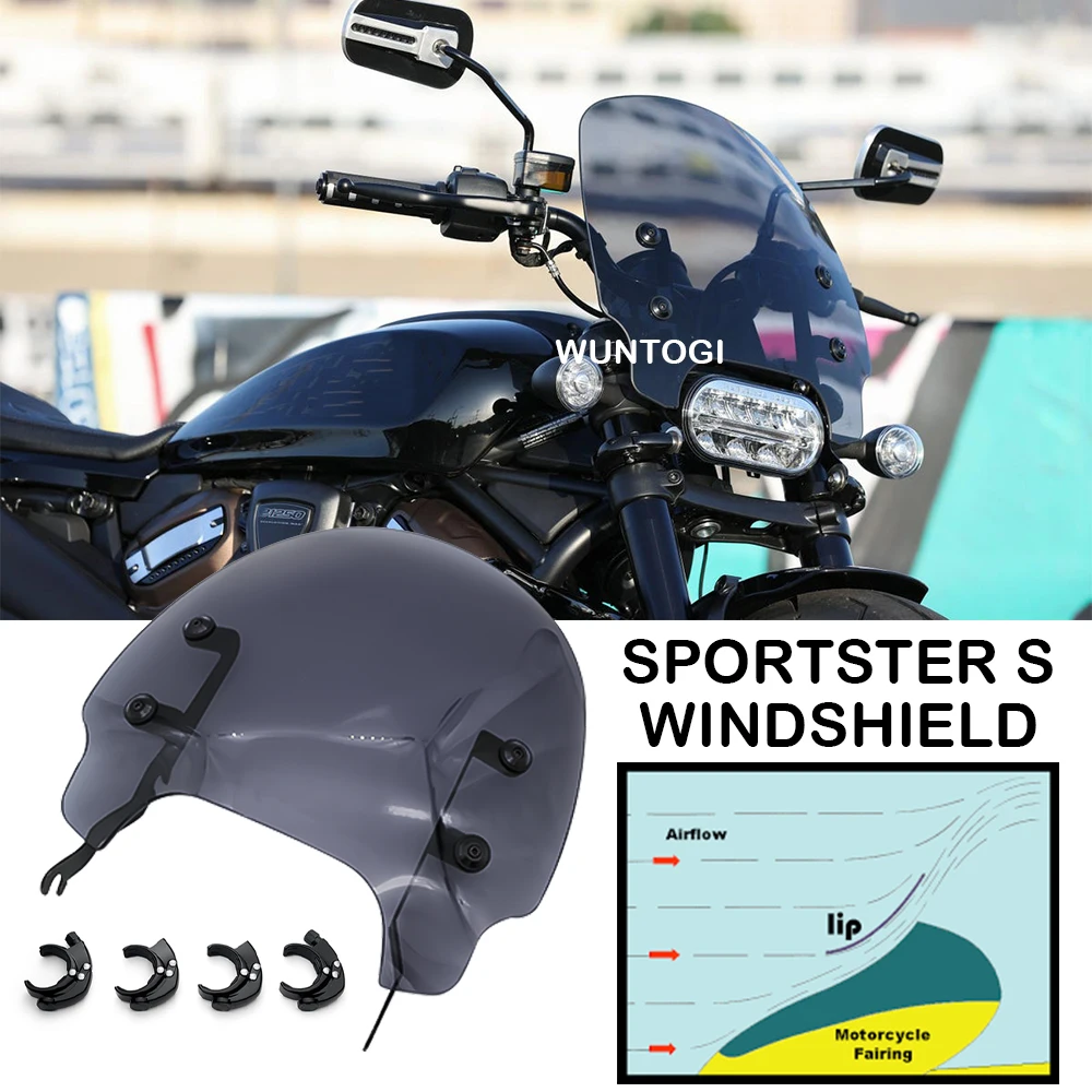 Sportster S Accessories Windshield For Harley Davidson Sportster S 1250 ...
