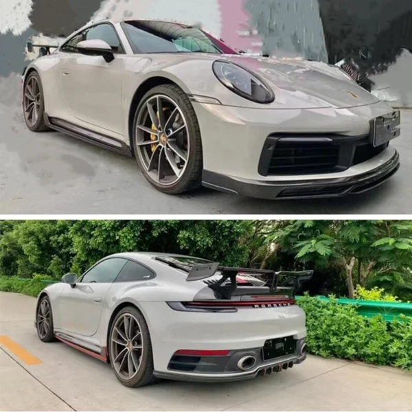 For Porsche 911 992 2019 2020 2021 2022 2023 Real Carbon Fiber Front ...