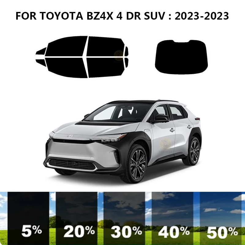Precut nanoceramics car UV Window Tint Kit Automotive Window Film For ...