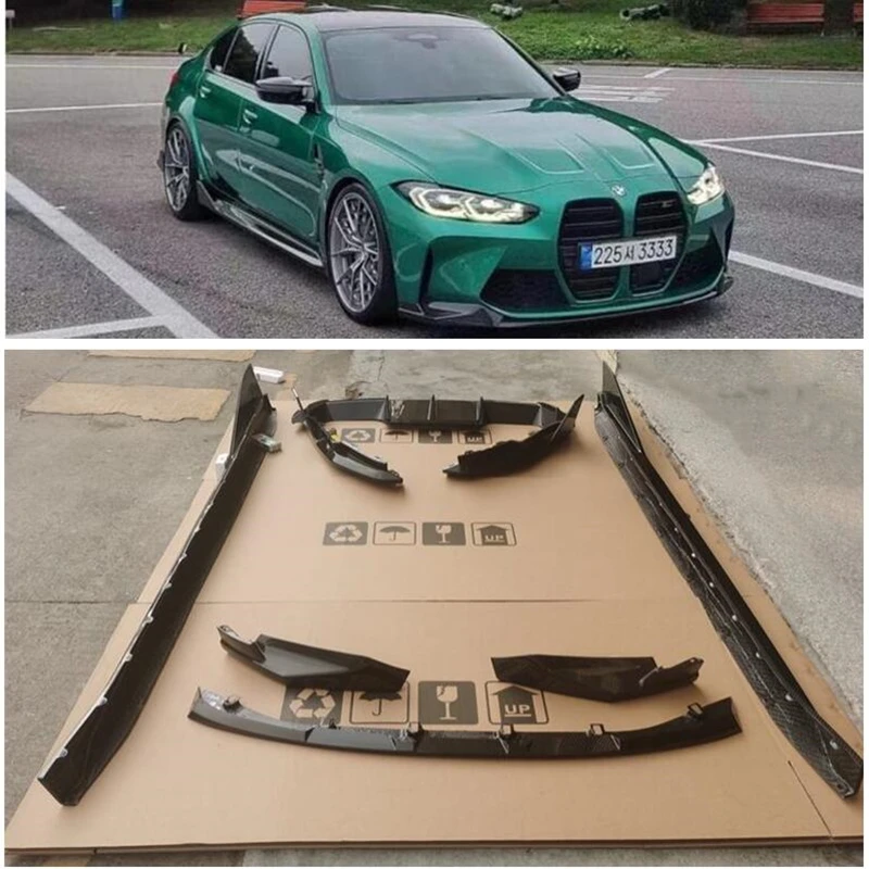 High Quality REAL Dry Carbon Fiber For BMW M3 M4 G80 G82 2021 2022 23 ...